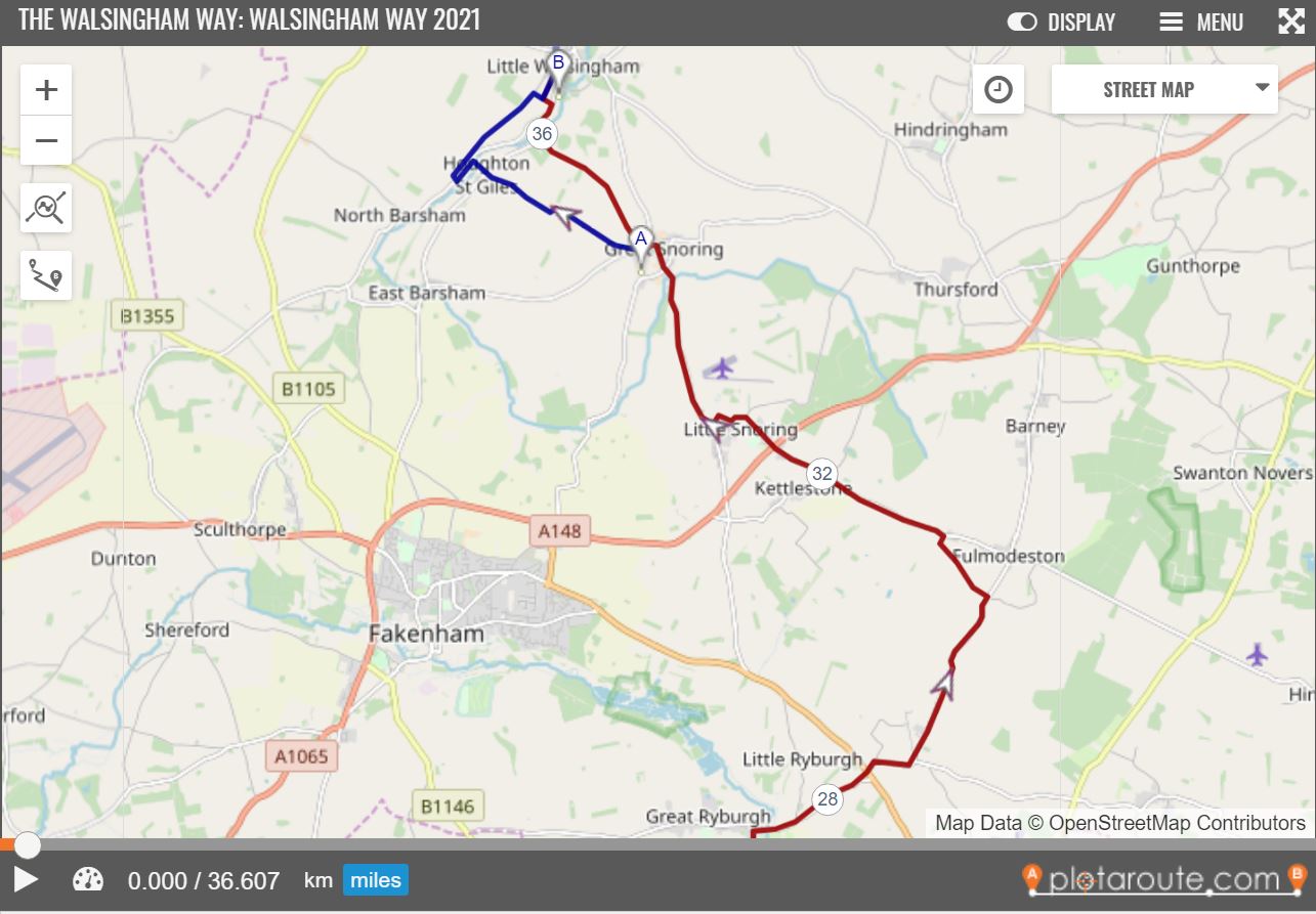 Stibbard to Walsingham – The Walsingham Way